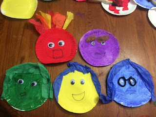 Working Mom Wonders: Inside Out Emotions Craft