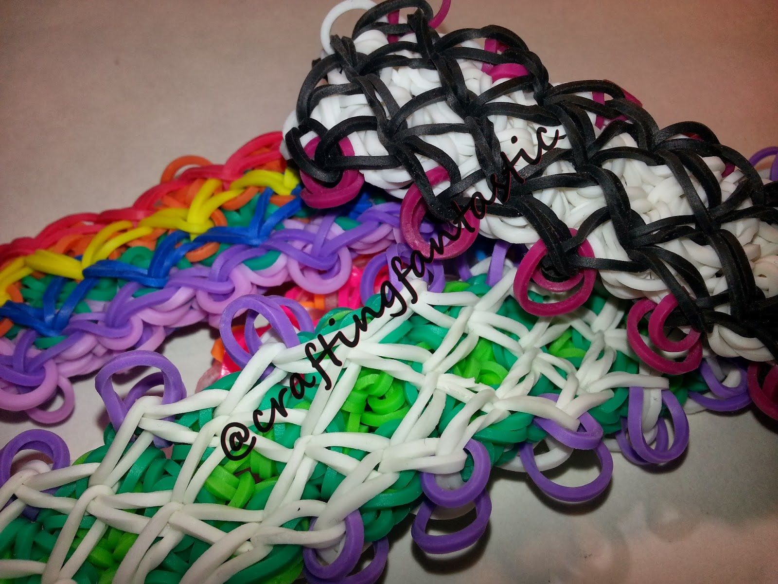 Crafting Fantastic: Fish Net Bracelet Tutorial