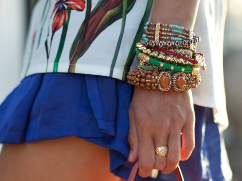 Glamour By Fatima: Fashion Trend: Stacking Jewellery