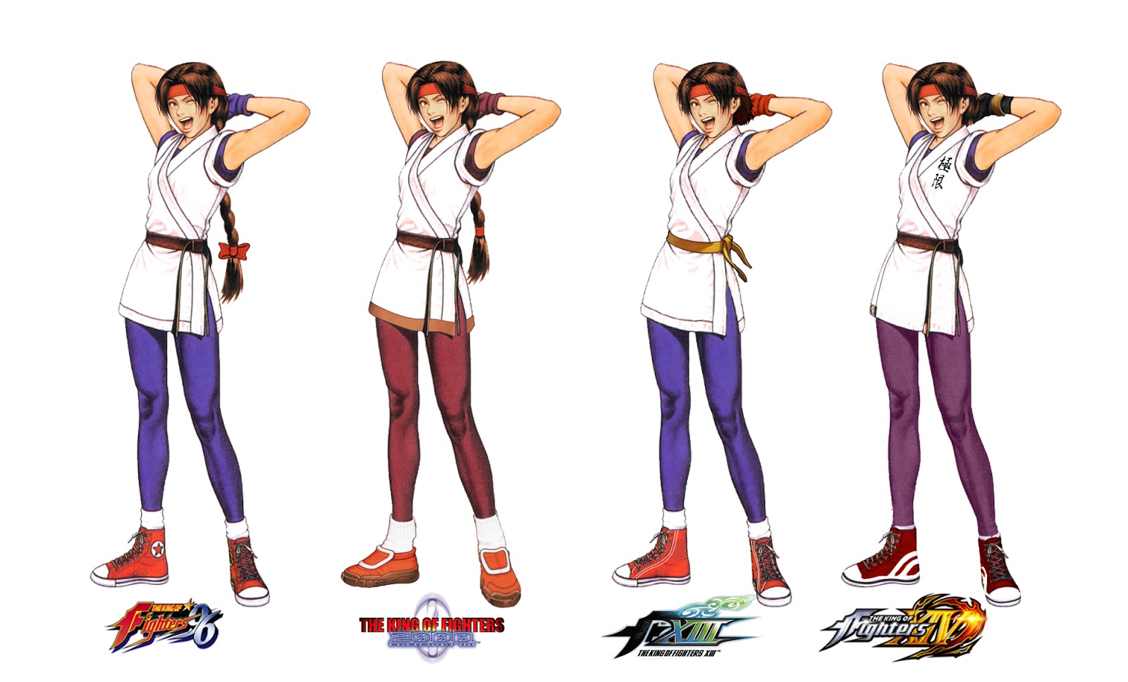 The King Of Fighters Ever: EVOLUÇÃO DAS ROUPAS