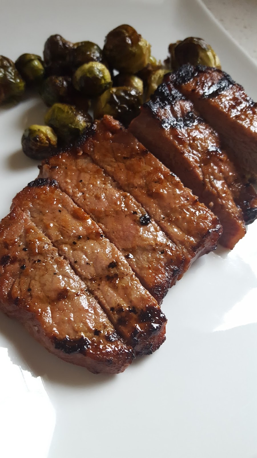Miso-Garlic Marinated Ribeye Steak | Chef Jen