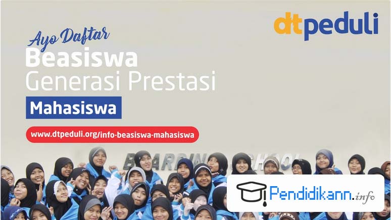 Info Beasiswa DT Peduli Jateng Terbaru - Berita Pendidikan