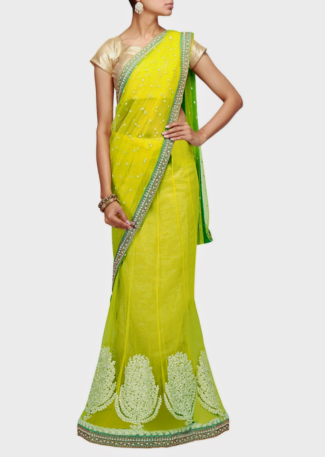 Introducing Kalki Couture Wedding Lahenga Sarees Collection - Vega ...