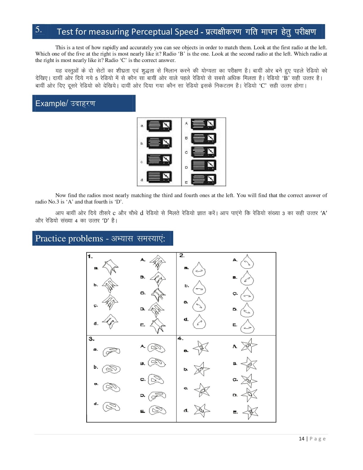RRB ALP PSYCHO - TEST PATTERN & SYLLABUS