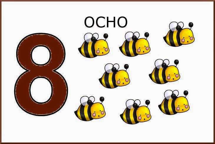 192 fichas para trabajar el numero 8