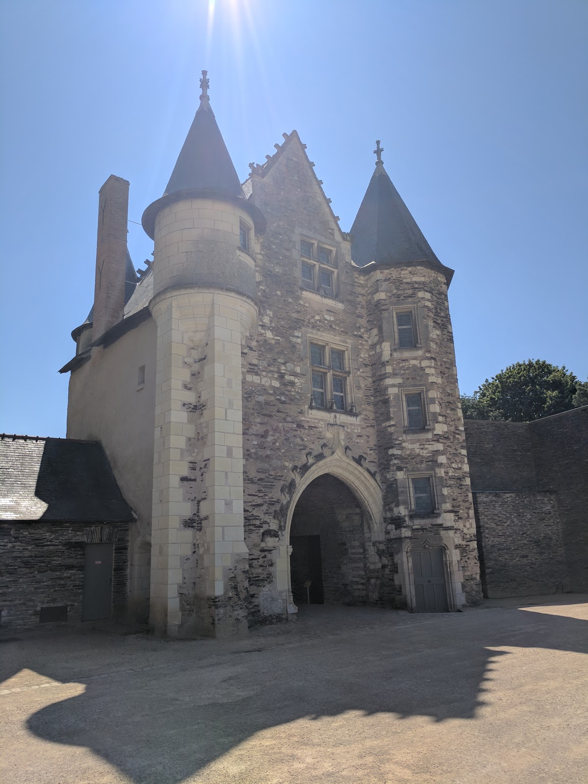 Chateau de Angers France in 360 Degrees
