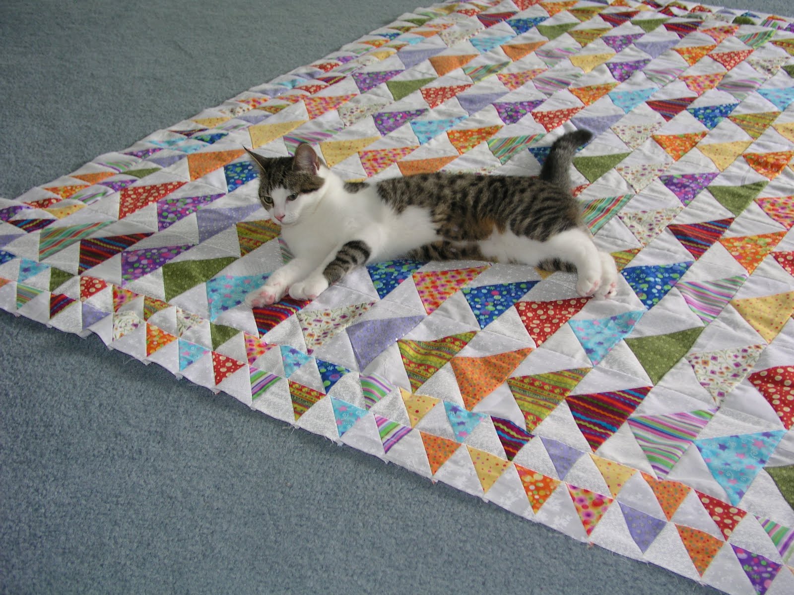 My Quilt Corner: Flying Geese Top