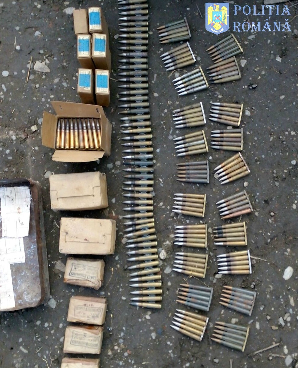 FOTO: Arme și 1.400 de cartușe din cele două războaie mondiale ...