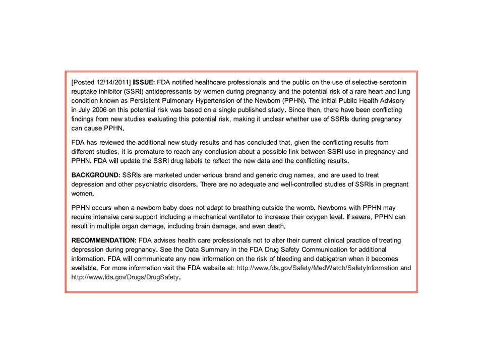 Real Psychiatry: Does the FDA discriminate against antidepressants?
