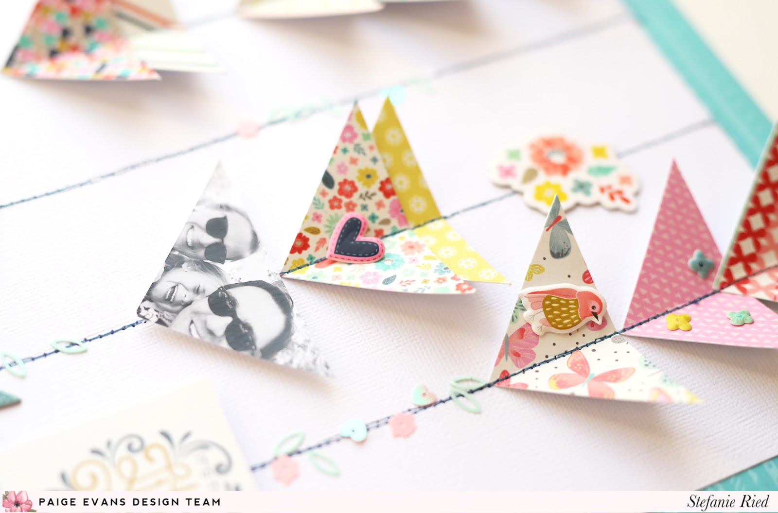Layout mit Mini Paper Pads - Scrap Sweet Scrap