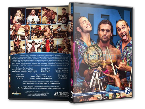 The Wrestling HUB: Reviews: PWG TEN Review