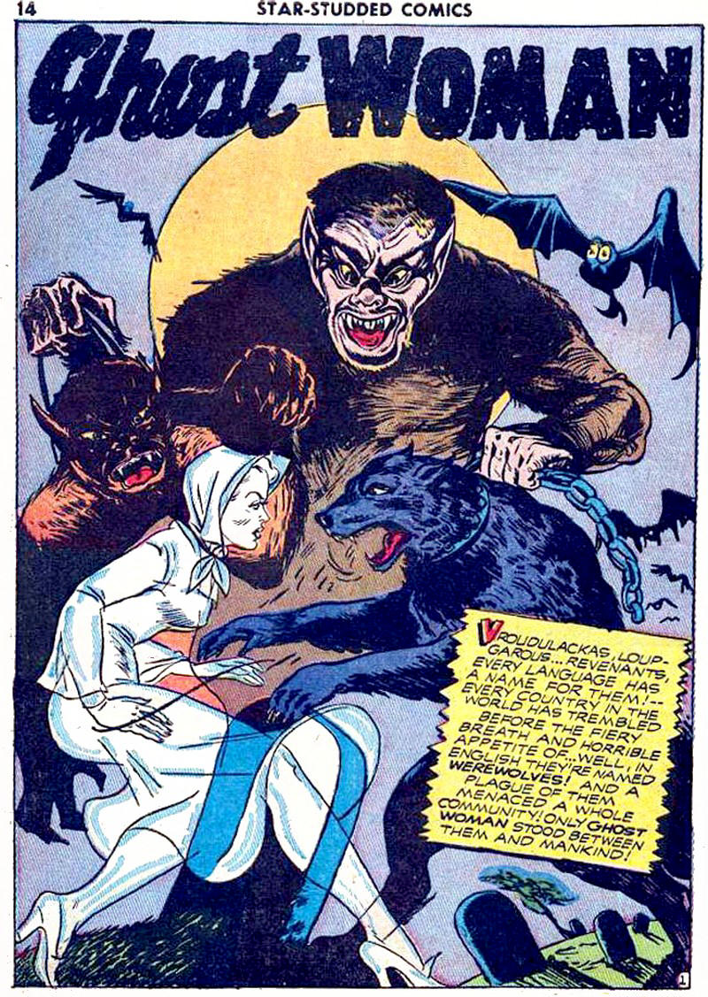 Pappy's Golden Age Comics Blogzine: Number 2090: Ghost Woman