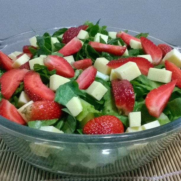 Ensalada Fresca de Fresas