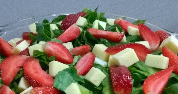 Ensalada Fresca de Fresas
