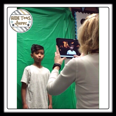 Guide~Teach~Inspire: Green Screen in the Classroom - Five Easy Steps!