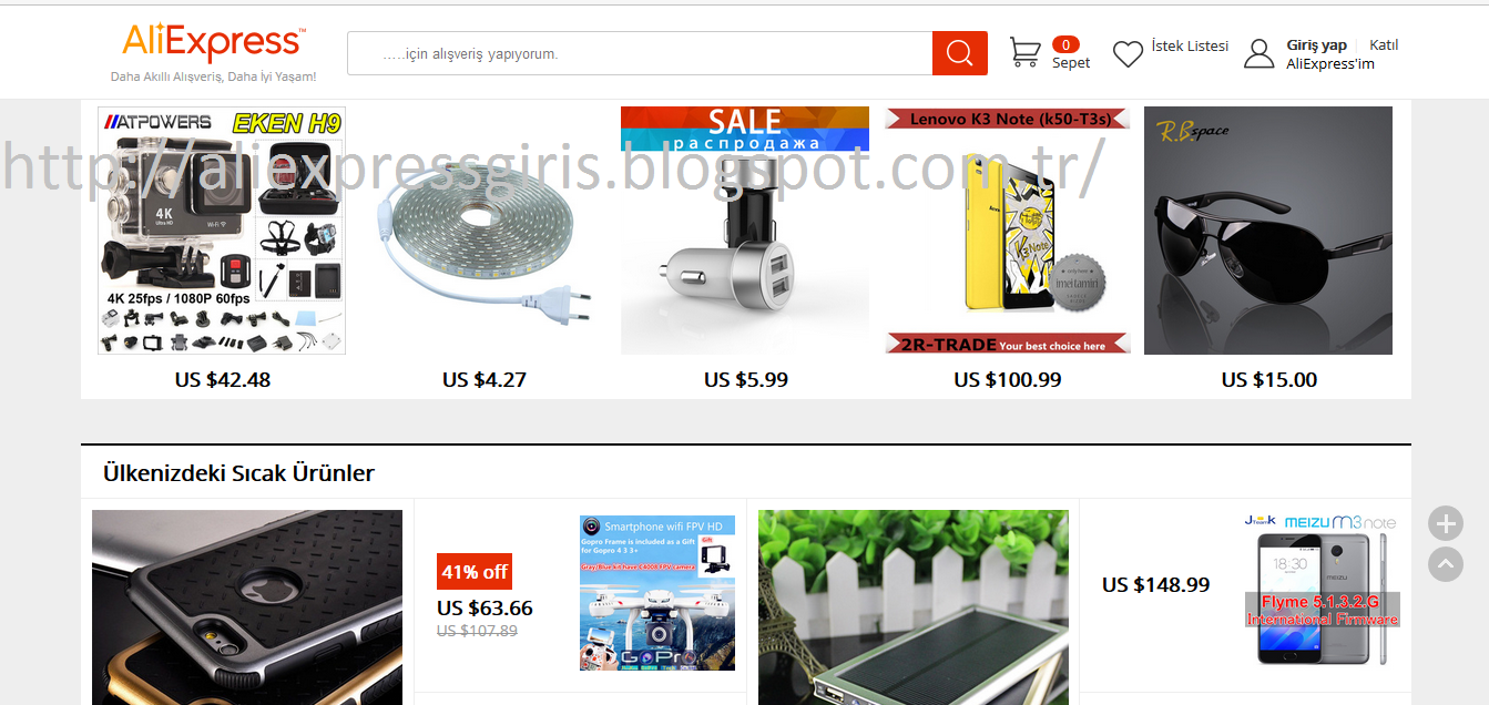 Aliexpress Giriş: Aliexpress Giriş