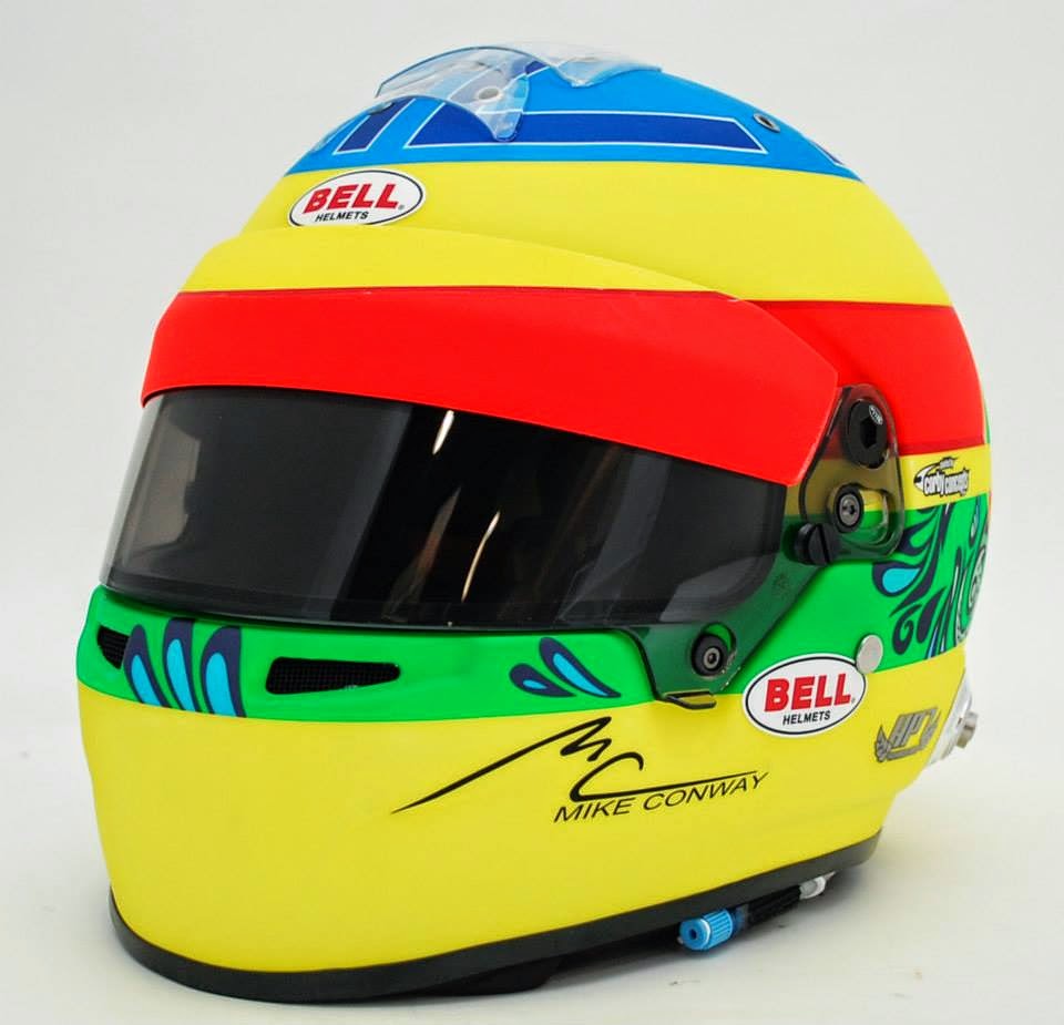 Racing Helmets Garage: Bell HP7 M.Conway 2014 by Smart Race Paint