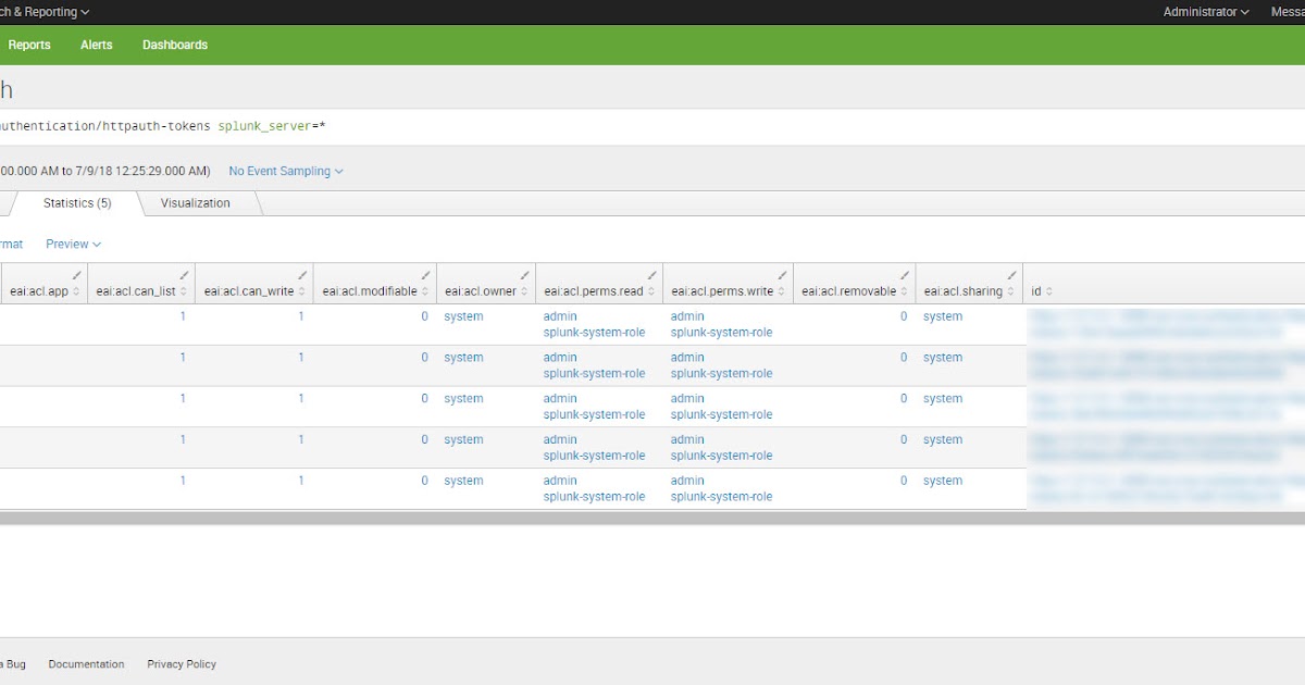 Splunk logs query - folderroden