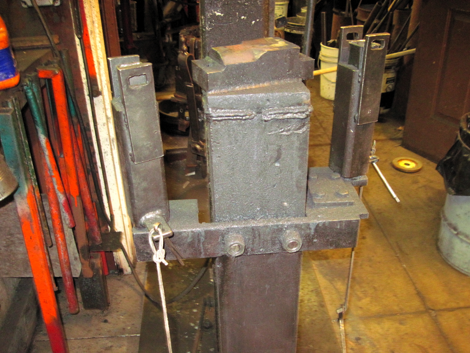 Persimmon Forge: Professional Blacksmithing: Power Hammer Die Saddles