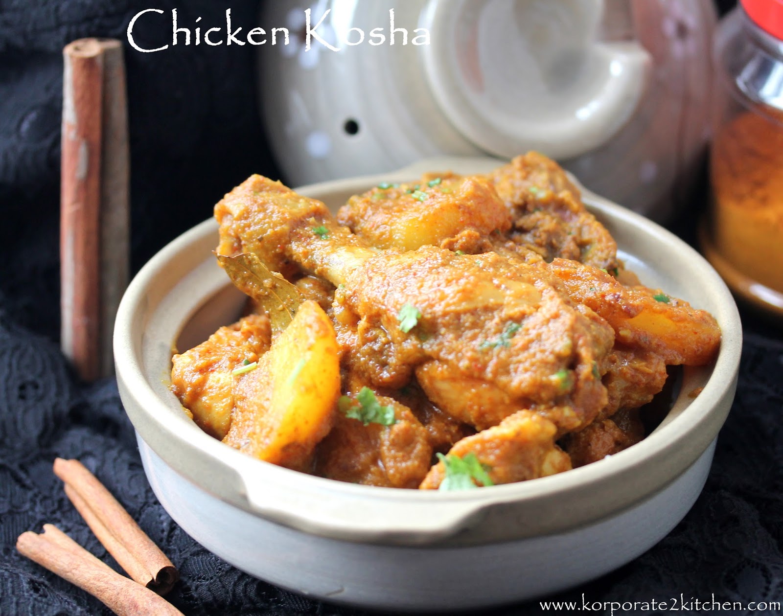 Korporate 2 Kitchen: Chicken Kosha
