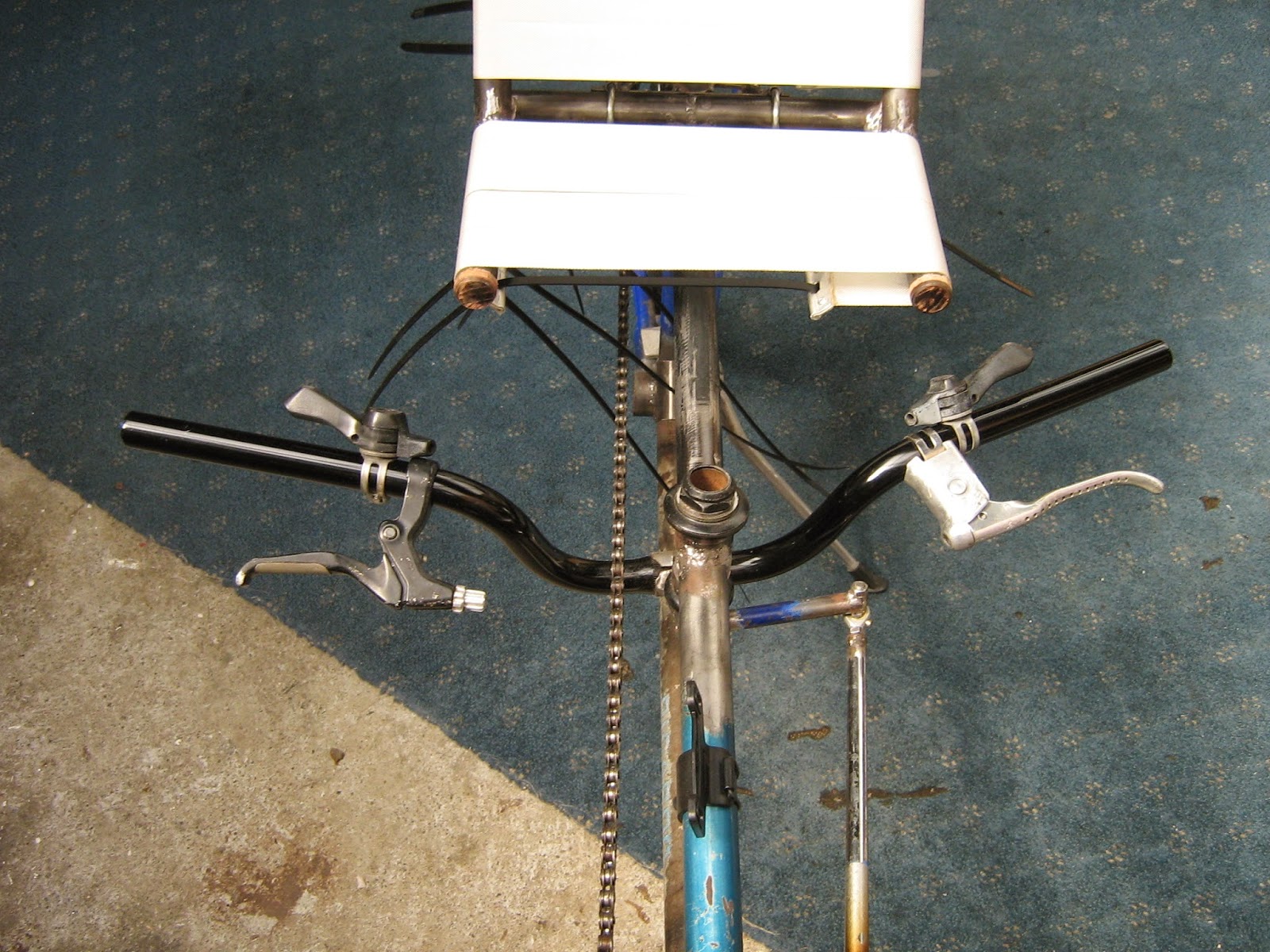 colonial diaspora: Long wheelbase bike finished