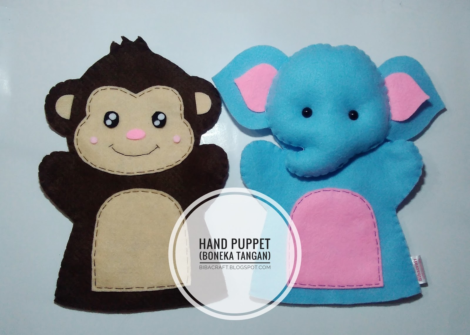 Biba Craft Collection: My very first hand puppet (boneka tangan)