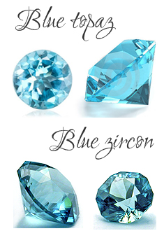 The Gingham Grasshopper: December Birthstone - Blue Topaz