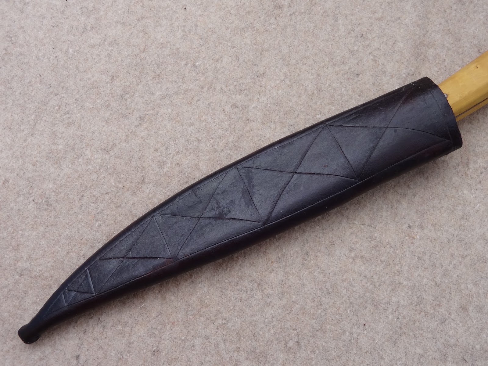 Contemporary Makers: Knife and Sheath by Ken Hamilton