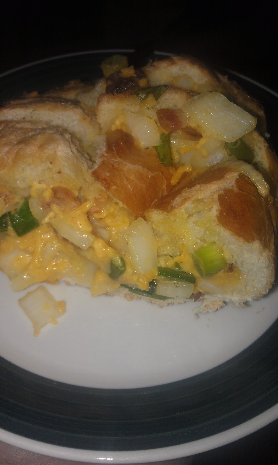 Fahey's World: Recipe: Cheddar and Bacon Loaf