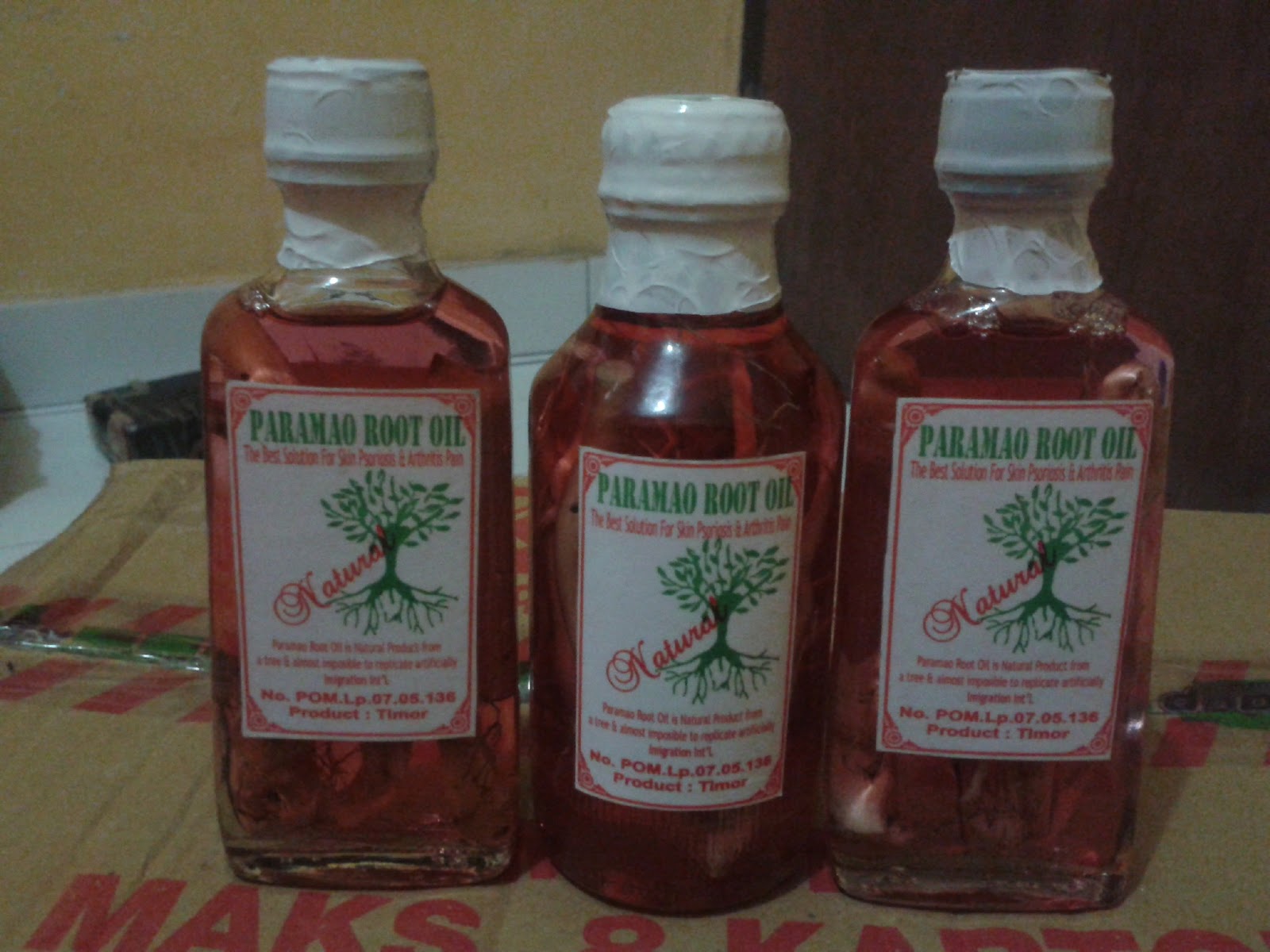 natural paramao root oil: Natural Paramao root oil
