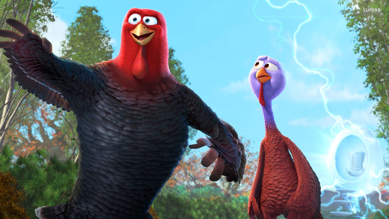 Free Birds Movie Wallpaper