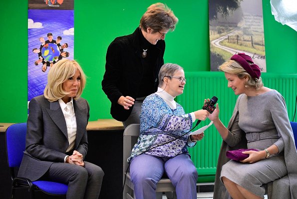 French President's and his wife's State visit to Belgium, 2nd day