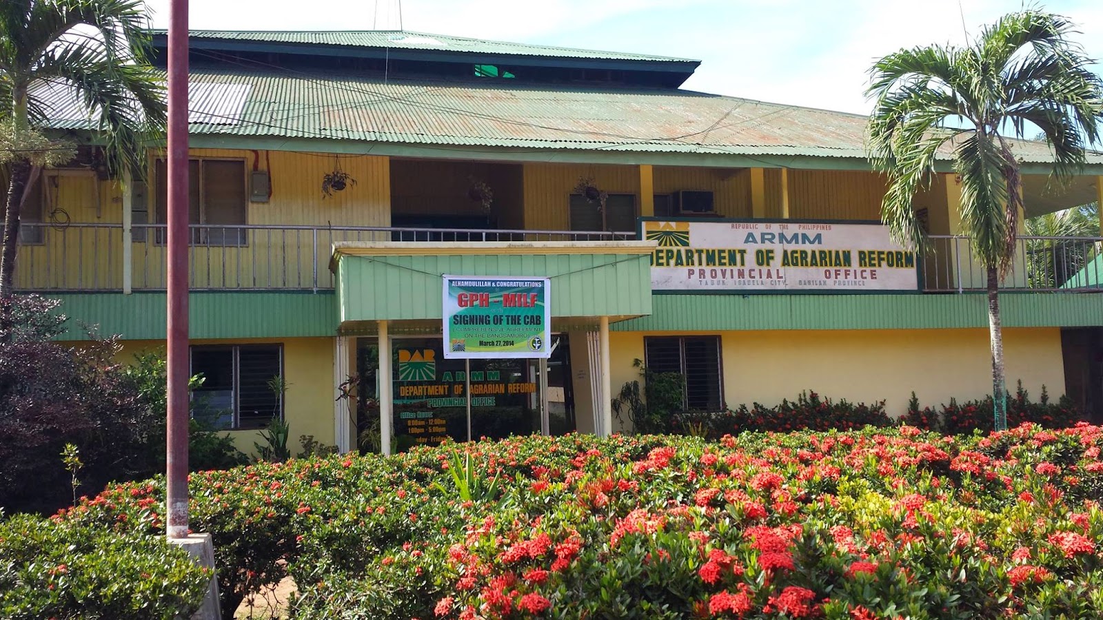 Department of Agrarian Reform - Basilan Province: March 2014