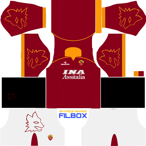 RAJA FILBOX: KITS DLS AS ROMA 1999-2000