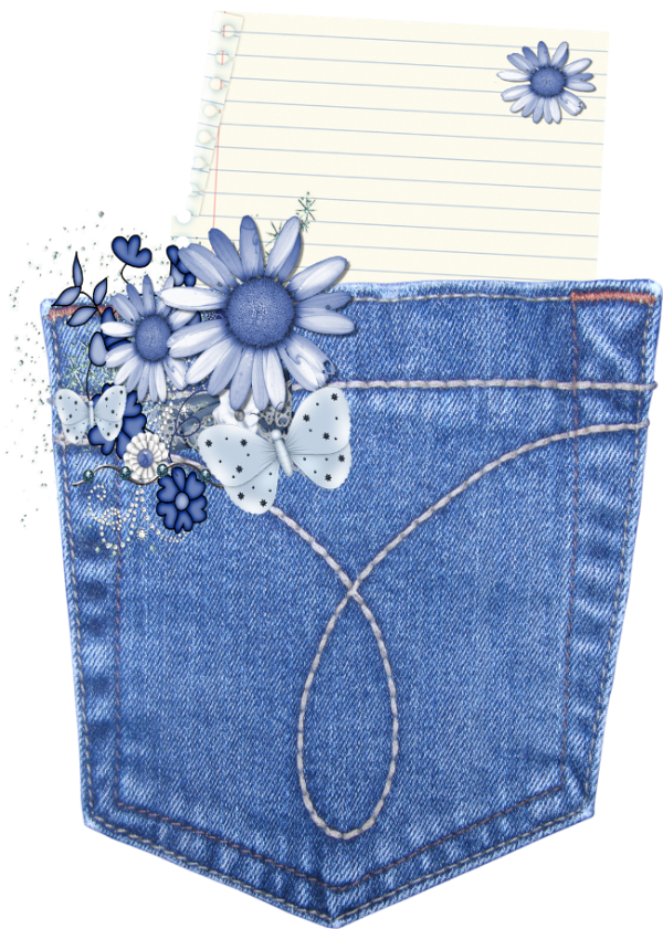 ForgetMeNot: denim pockets