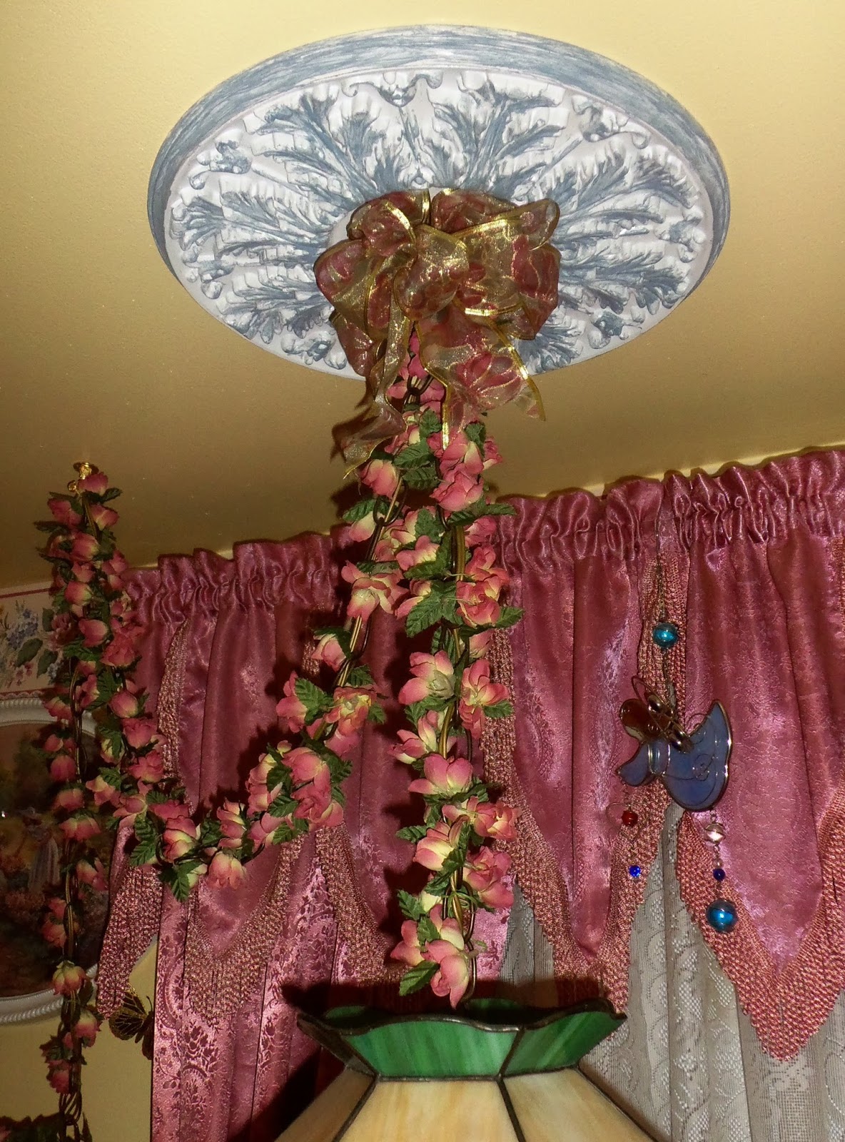 DEBBIE-DABBLE BLOG: Lamps and Shades in My New "Sitting Room"