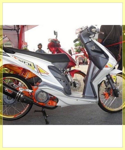 37 Cara modifikasi beat sederhana simple matic honda fi injeksi warna ...