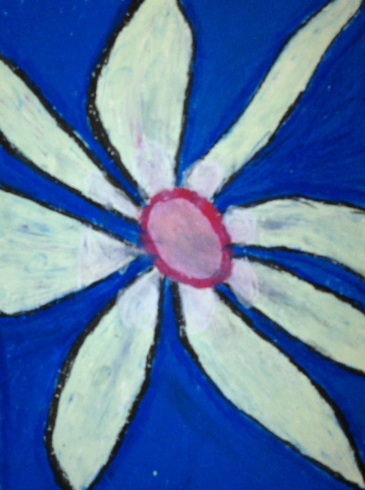 Miss M's Art Room: 4th grade Georgia O'Keeffe Inspired Oil Pastel Flowers