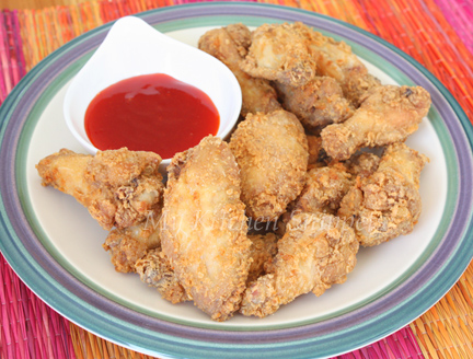 My Kitchen Snippets: Crispy Fried Chicken Wings
