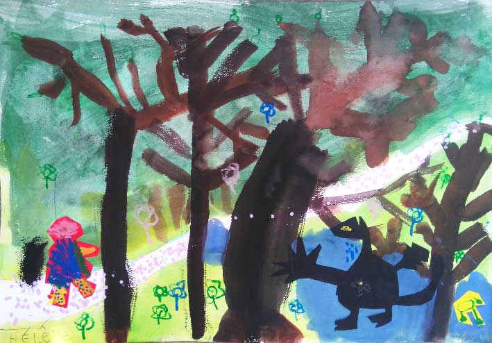 En été, il fait bon dessiner...