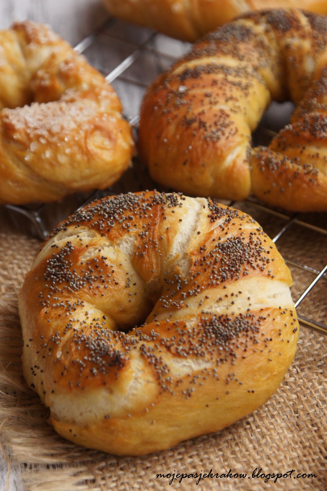 moje pasje: Obwarzanki