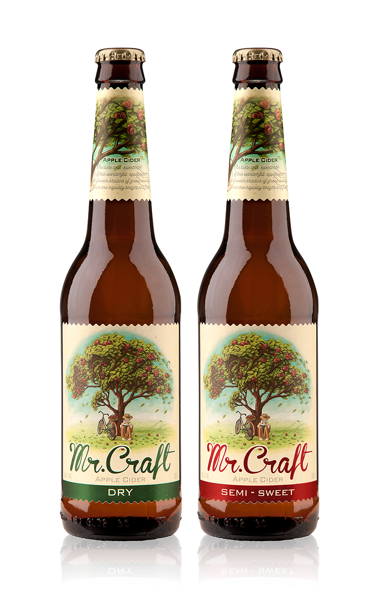 Mr. Craft Cider on Packaging of the World - Creative Package Design Gallery