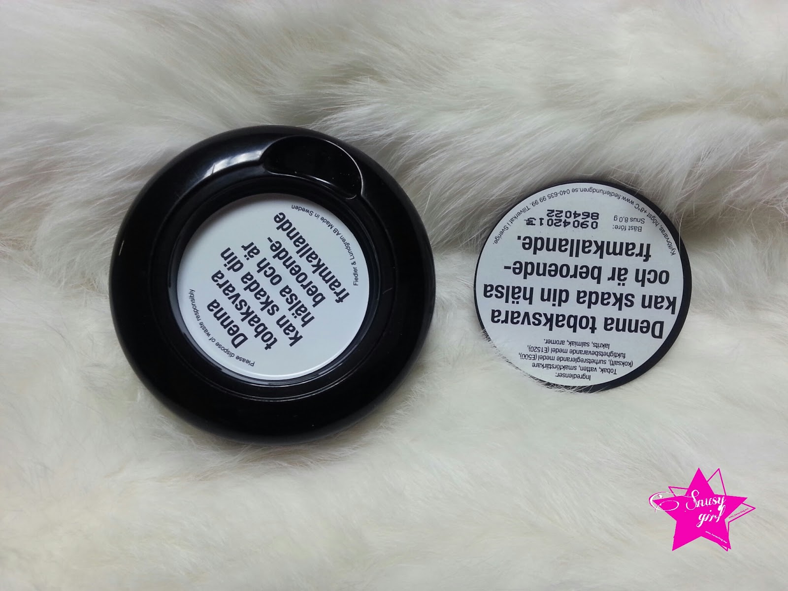 Snusy Girl: [MySnusReview]Mocca Licorice, 8g, White Portion Snus - 스누스 ...