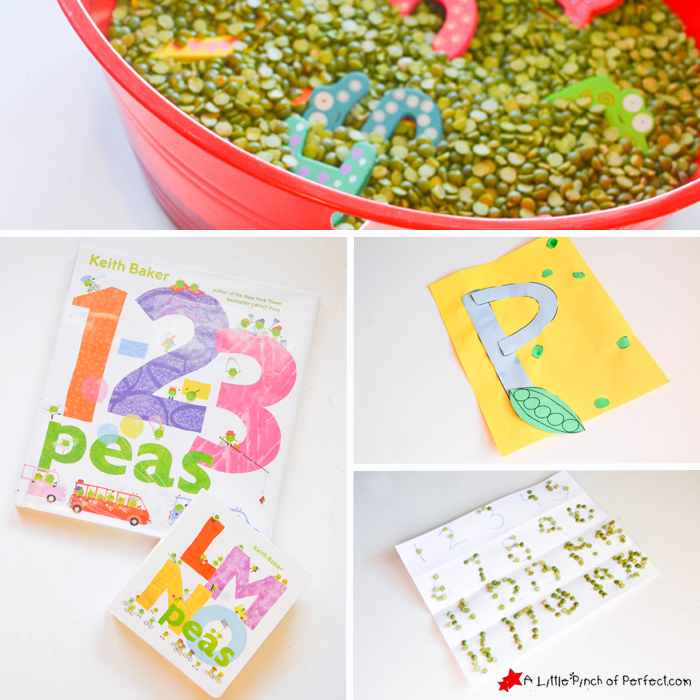 Letter of the Week A-Z Series: P is for Peas - A Little Pinch of Perfect