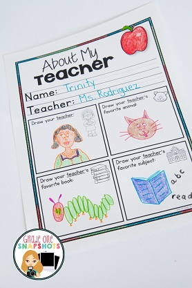 Grade One Snapshots: Back to School Ideas for Primary Teachers