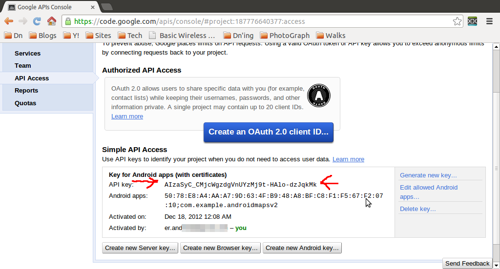 Android-er: Create and Obtain API Key for Google Maps Android API v2 service