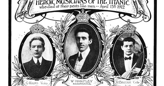 Titanic Piano: Did Titanic’s bands play together as Titanic sank?