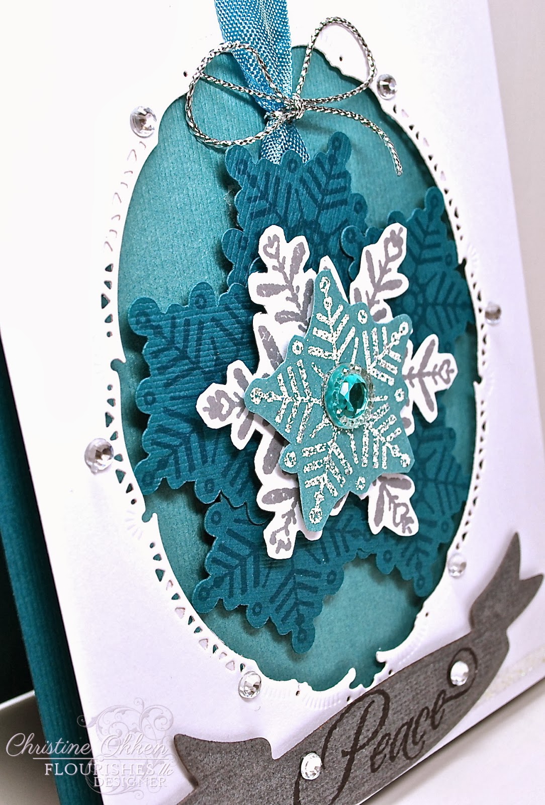 ChristineCreations: Layered Snowflakes