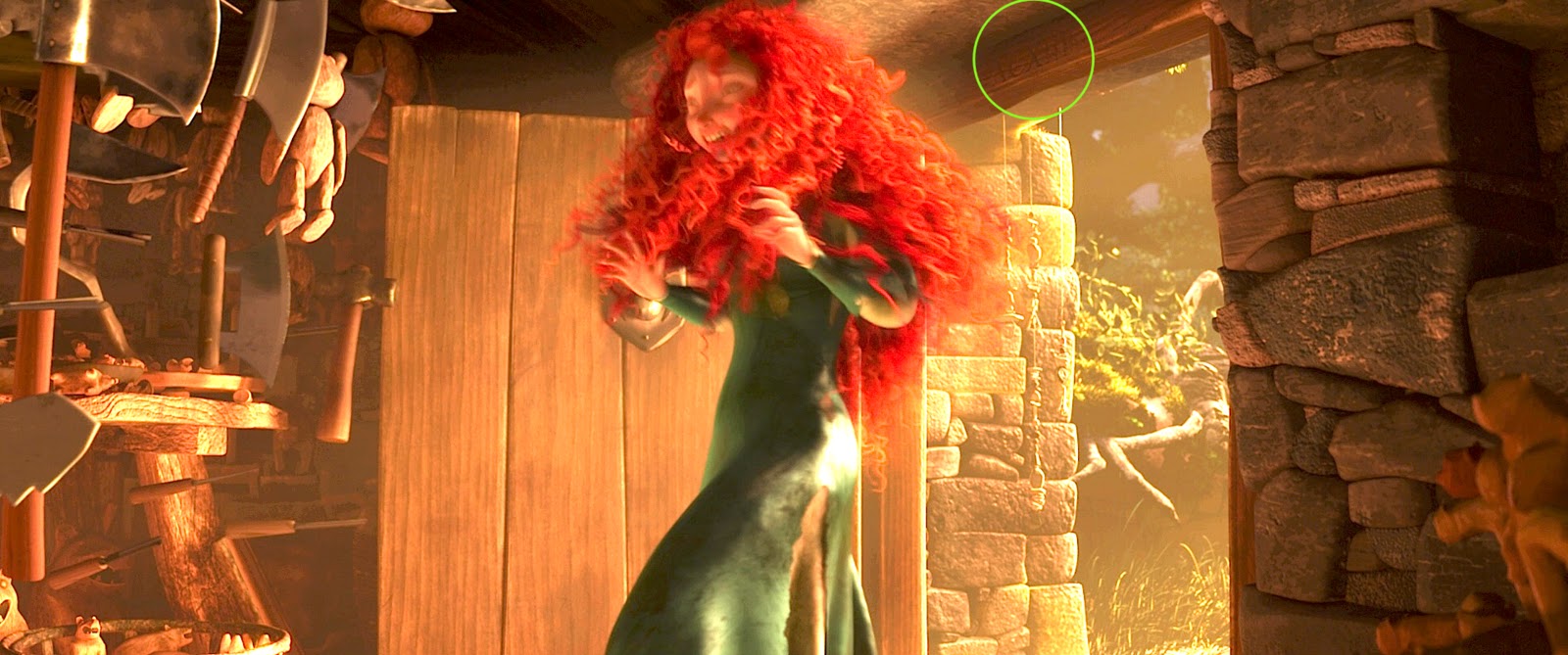 Hidden Items in Brave - The Pixar Ball & A113 | Pixar Post