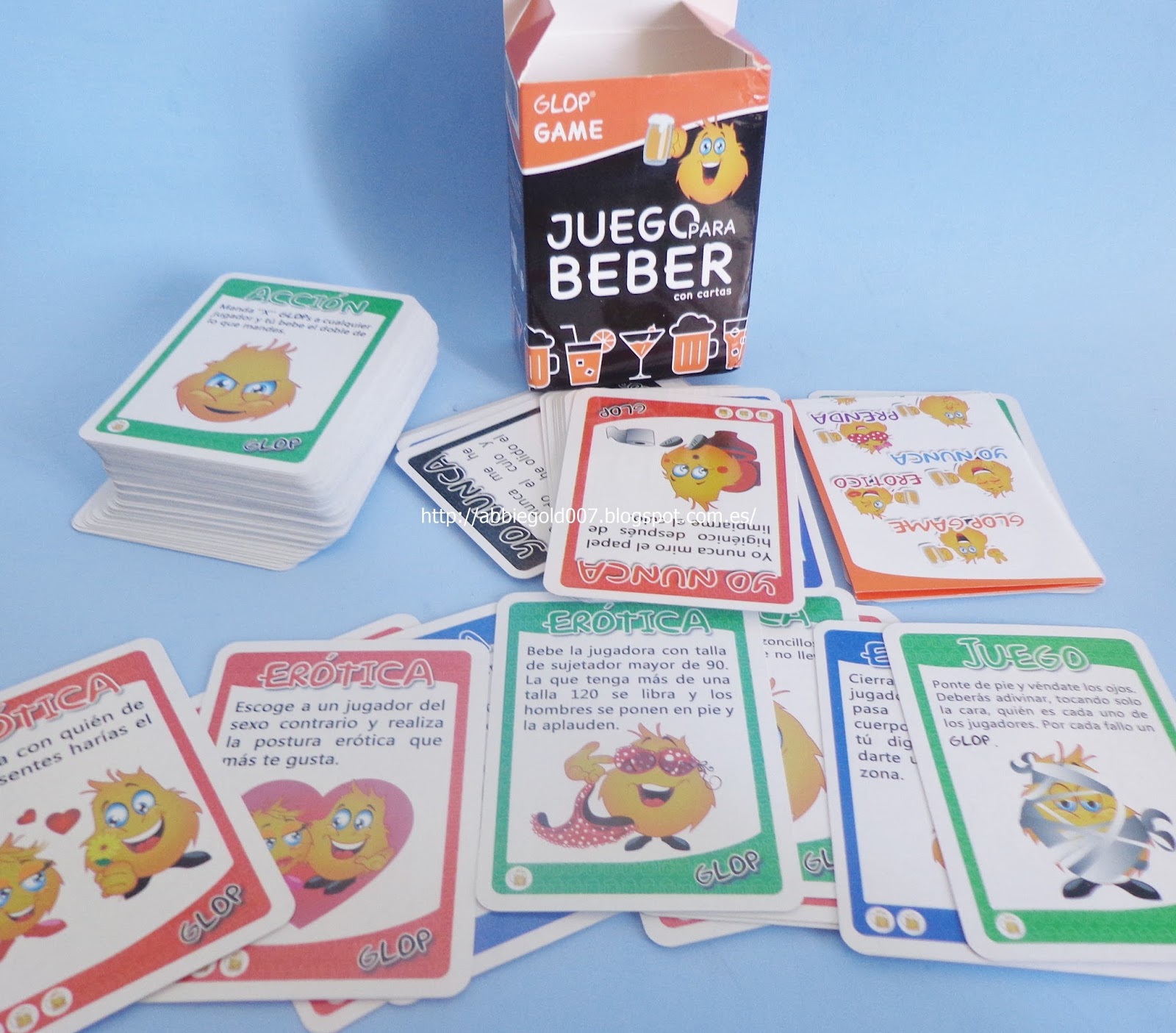 Abbie Gold: Glop Game ¿Empezamos la fiesta?